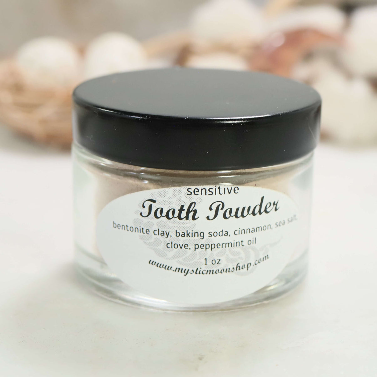 Buy Tooth Powder Organic Sensitive Online | Mystic Moon Shop